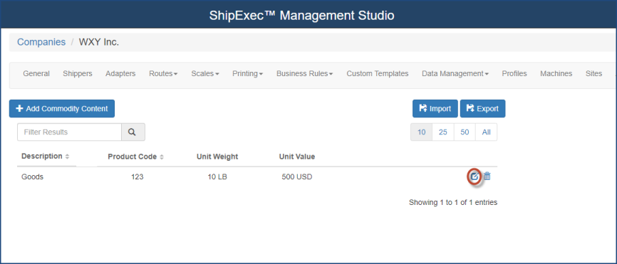 Modifying Commodity Content