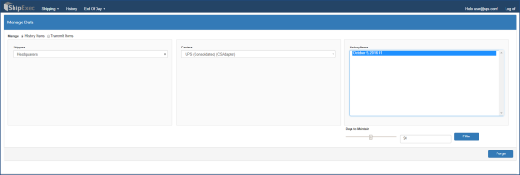 Purging Manifest Files