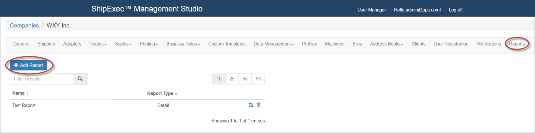 Adding Custom Reports