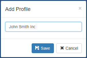 Adding Profiles