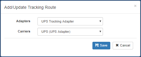 Adding Tracking Routes