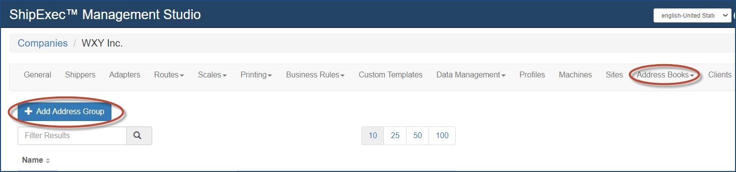 Adding Address Groups