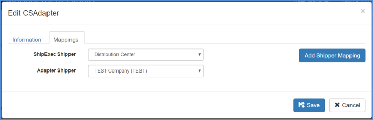 Modifying an Adapter Registration