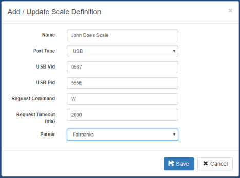 Adding Scale Definitions