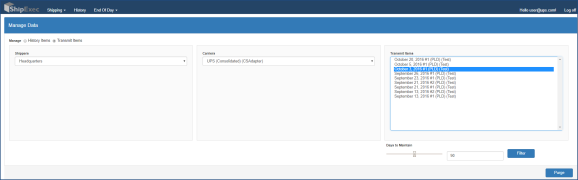 Purging Transmit Files